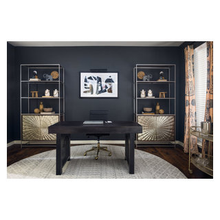Oxbow Afro-Contemporary - Transitional - Home Office - Dallas - by ...