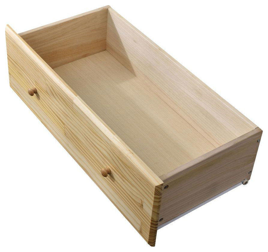 Better Home Products Isabela Solid Pine Wood 5 Drawer Chest Dresser in ...