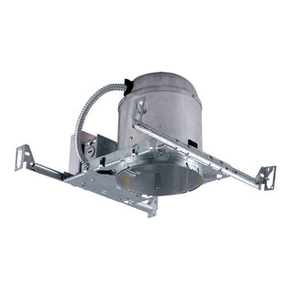6-Inch Ic Airtight Ic Housing For New Construction, Silver - Recessed ...