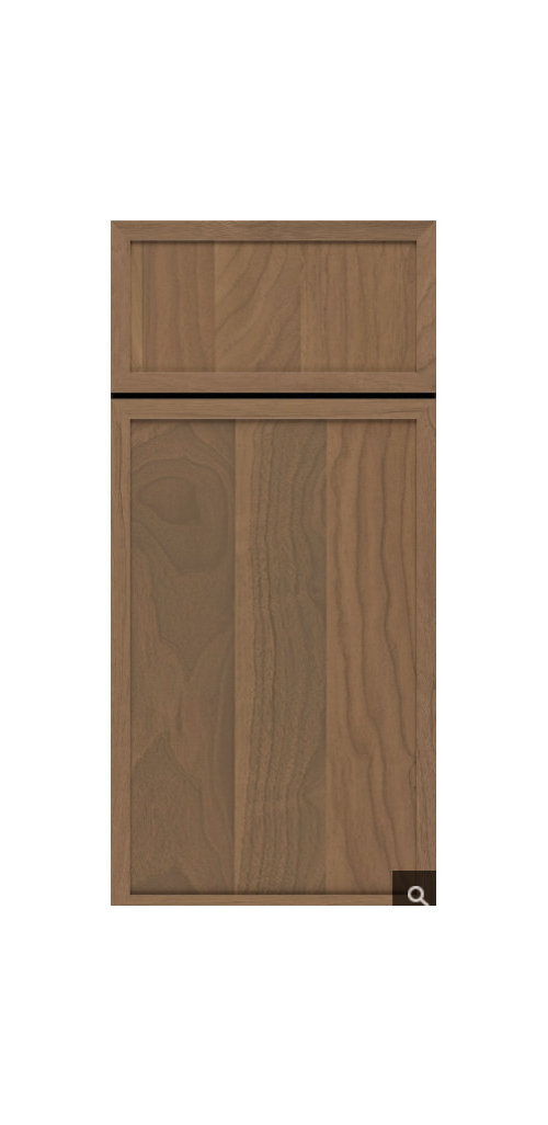Omega Cabinets alternative for walnut grain matched kitchen cabinets ...