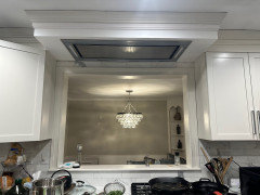 Anyone have a Wolf ceiling-mounted hood fan?