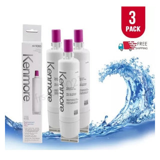3 PACK Kenmore 9085 46-9085 Replacement Refrigerator Water Filter 46 ...