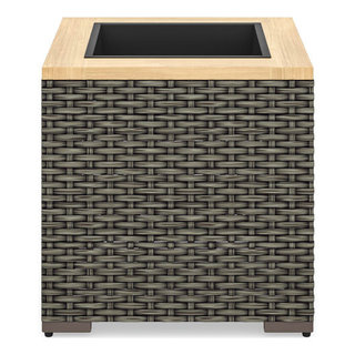 Boca Raton Outdoor Planter By Homestyles - Tropical - Outdoor Pots And ...