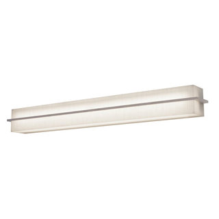 Apex 1 Light Bathroom Vanity Light, Linen White, Weathered Grey ...