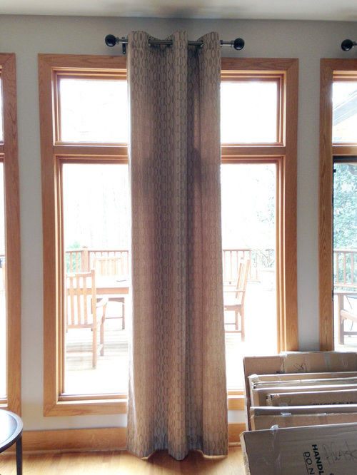 Is it possible to make these drapes work?