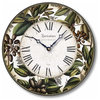 Vintage-Style 12 Inch French Horitculture Wall Clock - Traditional ...