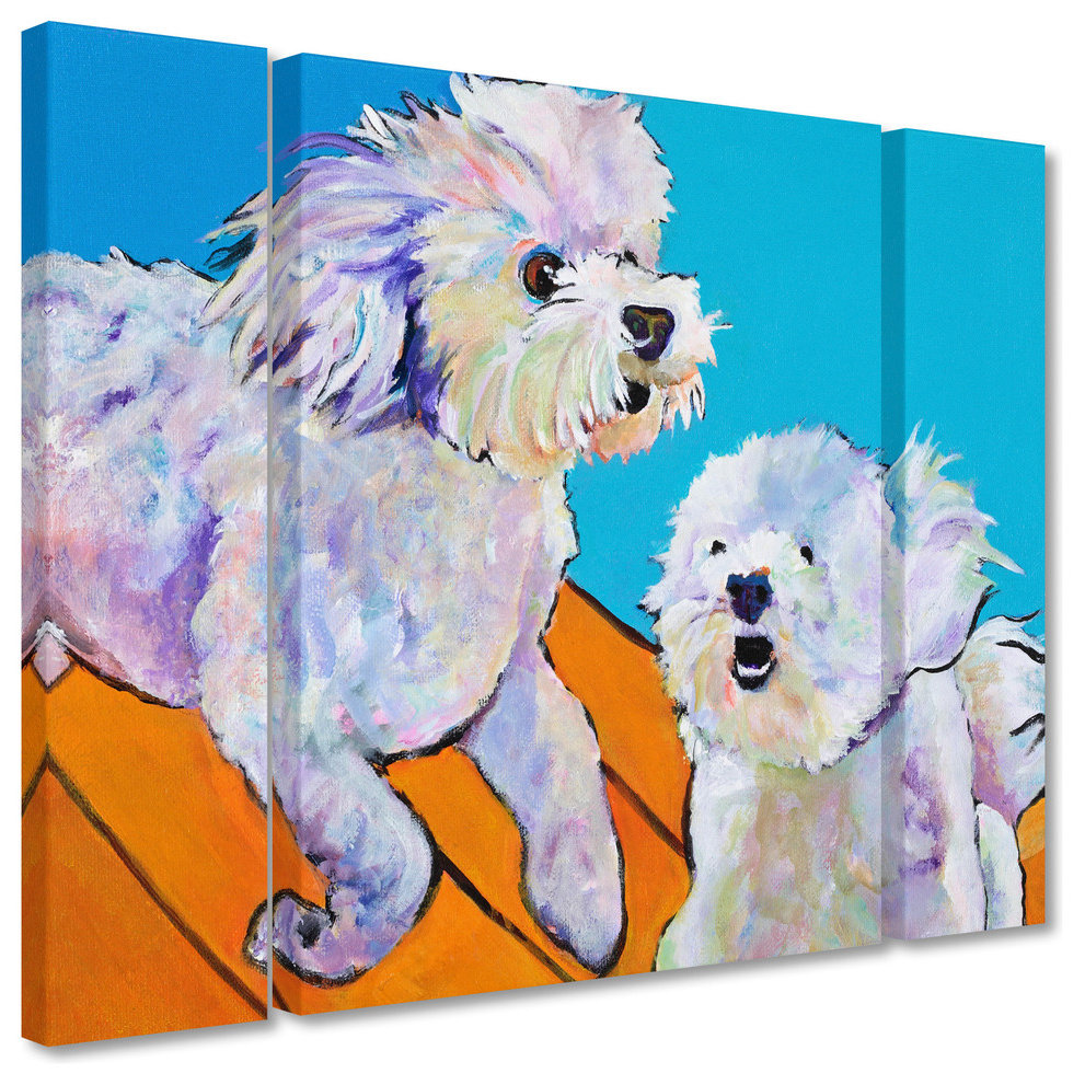 Pat Saunders-White 'Catch Me' Multi Panel Art Set, 41"x30 ...