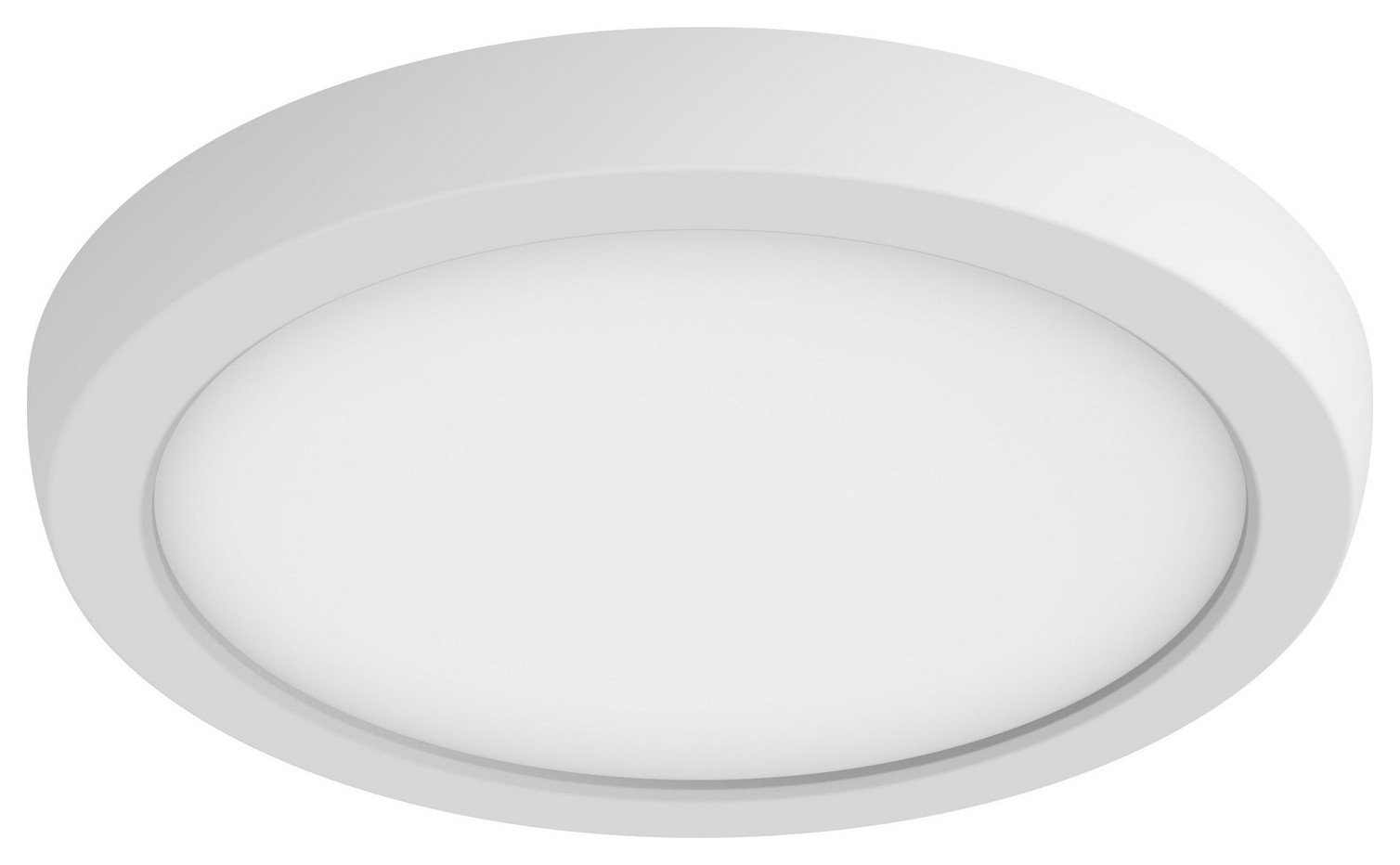 LED Flush Mount, White - Modern - Outdoor Flush-mount Ceiling Lighting ...