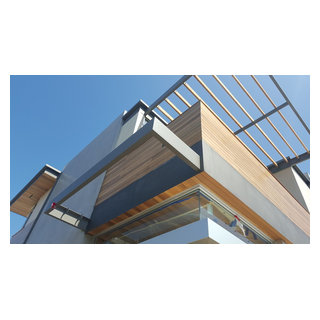 Bonderized Steel 22 gauge Exterior Cladding, Seamless Box Gutters in ...