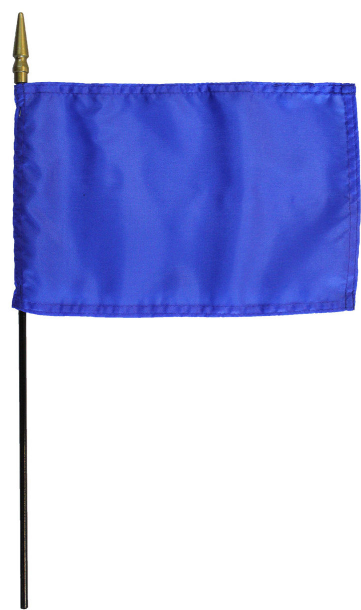 8"x12" Solid Color Stick Flag - Traditional - Flags And Flagpoles - by ...
