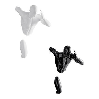 Set of 2 Resin Handmade Wall Runners - Contemporary - Wall Accents - by ...