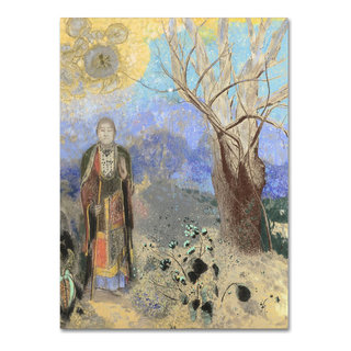 Odilon Redon 'Buddha' Canvas Art, 32"x24" - Asian - Prints And Posters ...