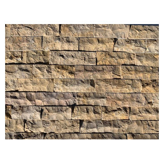 Ledge Stone Desert Sand Small Sample - Traditional - Siding And Stone ...