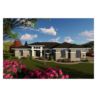 Modern Prairie Ranch Plan #61017 - Modern - Exterior - Cedar Rapids ...