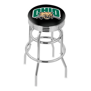 Holland L7C3C Ohio University 30" Double-Ring Bar Stool - Chrome ...
