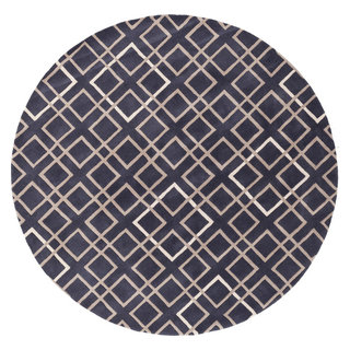 Artist Studio Area Rug, 8' Round - Contemporary - Area Rugs - by ...