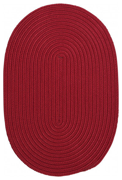 Colonial Mills Rug Tortuga Red Oval, 14X18 - Contemporary - Area Rugs ...