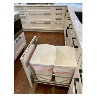 Trash and Recycle Bins - Transitional - Kitchen - Houston - by Bay Area ...