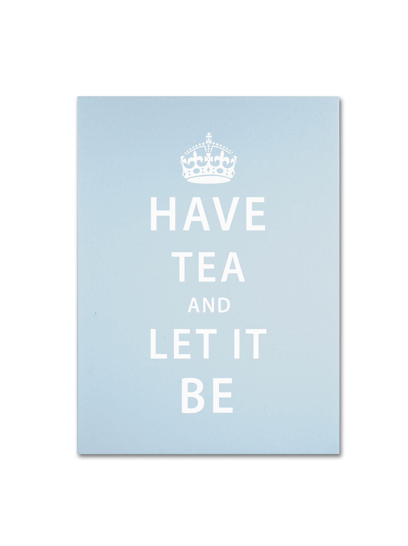 'Have Tea' Canvas Art by Megan Romo, 18" x 24" - Contemporary - Prints ...