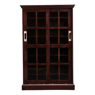 Coline Sliding Door Media Cabinet - Transitional - Media Cabinets - by ...