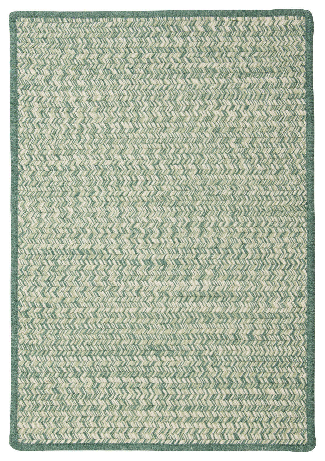 Colonial Mills Hayley Tweed Braided Rug, 27"X46" - Contemporary - Area ...