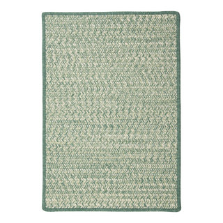 Colonial Mills Hayley Tweed Braided Rug, 27"X46" - Contemporary - Area ...