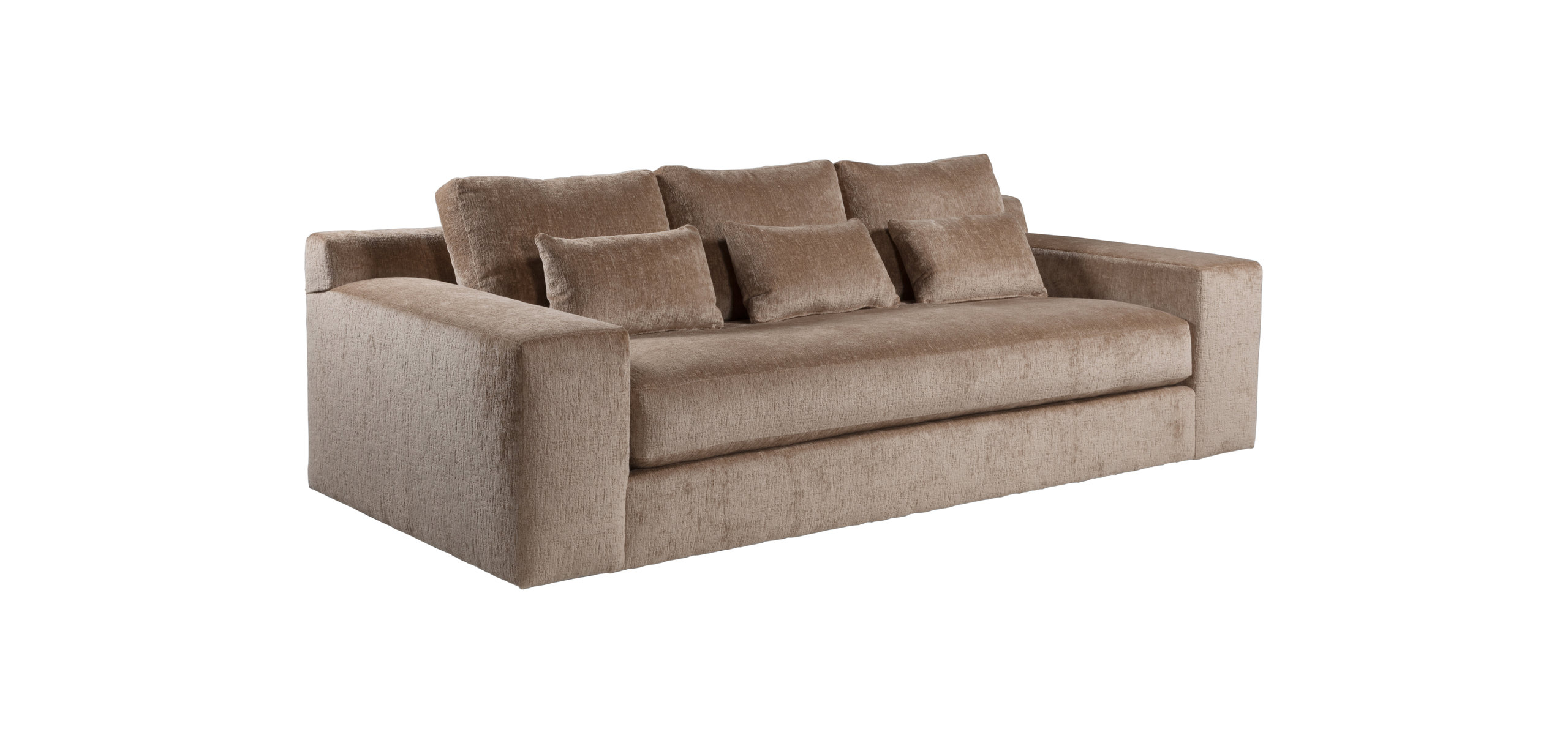 Rita Bench Seat Sofa Brown - Transitional - Sofas - by Lexington Home ...