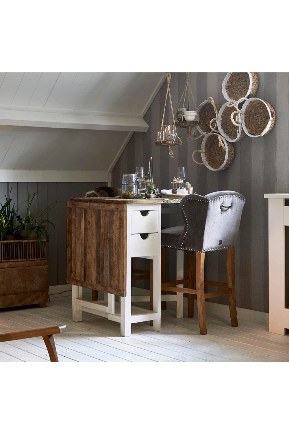 Modern Folding Bar Table | Rivi√®ra Maison Wooster Street ...