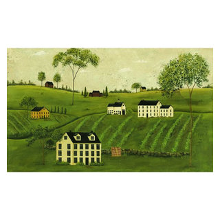 Countryside Mural FK3988M, 126"x72" - Traditional - Wall Decals - by ...