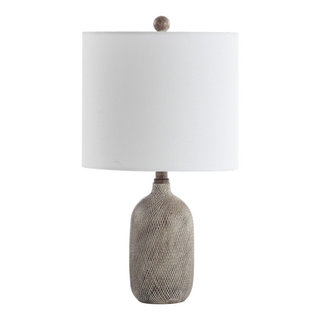 Safavieh Alvaro Table Lamp Grey Wash - Transitional - Table Lamps - by ...