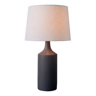 Kenroy 33159GRY 1-Light Table Lamp, Crayon - Transitional - Table Lamps ...