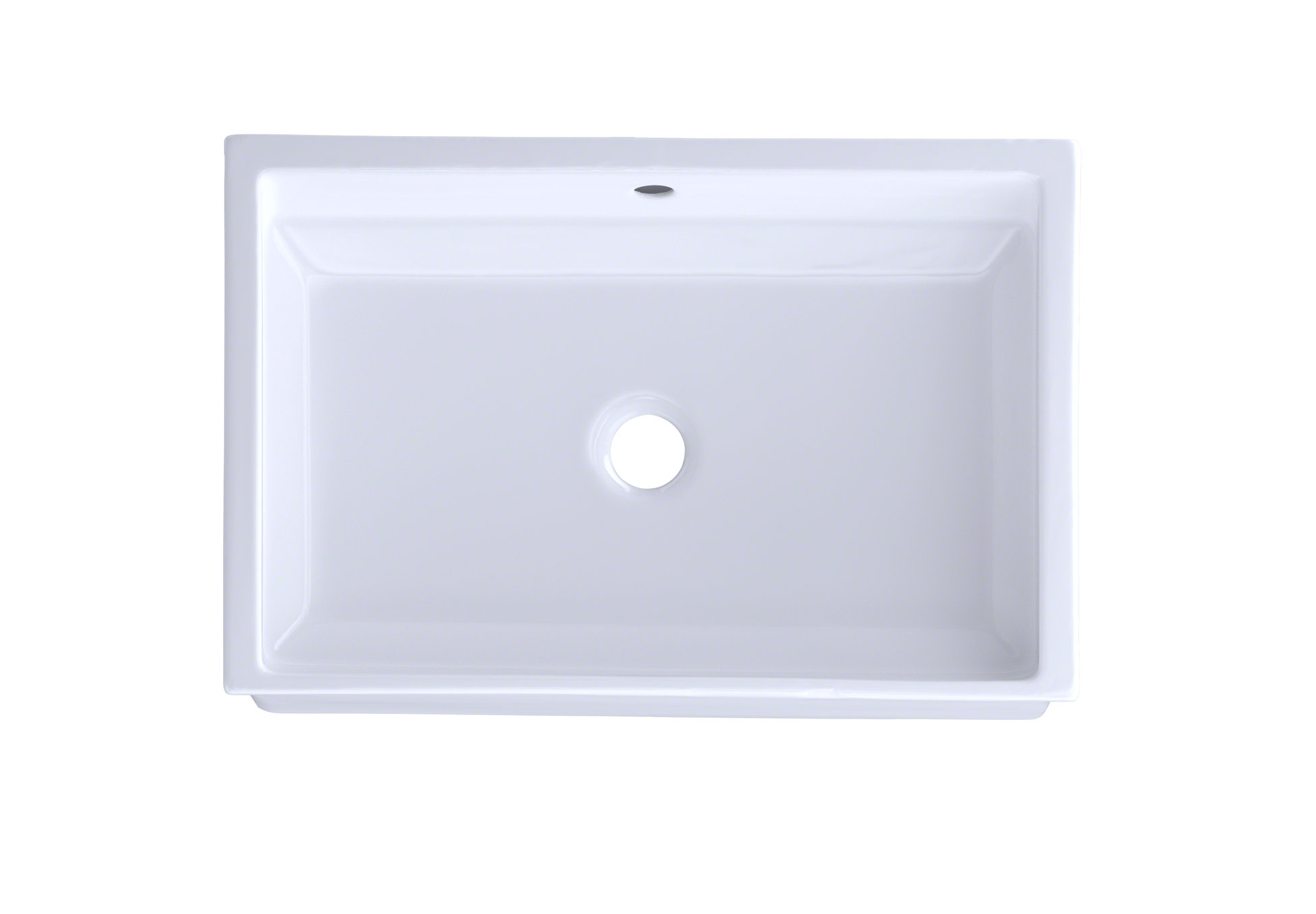TOTO 21 1/2" Fireclay Rectangular Undercounter Lavatory Sink in Cotton ...