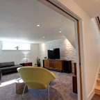 Basement / EXPANDING DOWN UNDER - Midcentury - Basement - New York - by ...