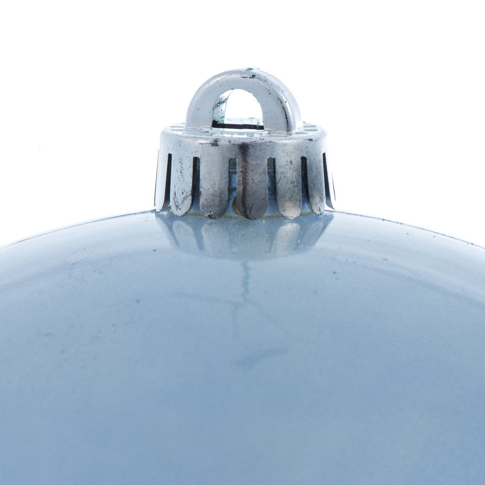 Vickerman N592029Dcv 8" Periwinkle Candy Ball Ornament - Traditional ...