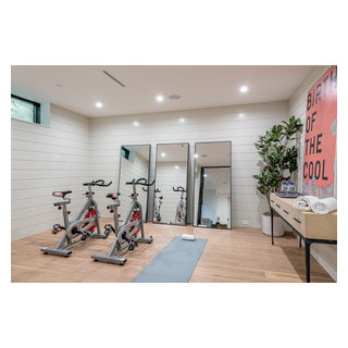 Marinette Road - Contemporary - Home Gym - Los Angeles - by Sarah Rahn ...