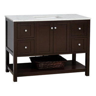 Kitchen Bath Collection Lakeshore 48" Vanity - Transitional - Bathroom ...