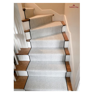 Nourison Splendor Wave in Silverado Stair Runner - Staircase - Boston ...