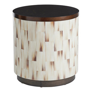 Crescent Commode End Table - Contemporary - Side Tables And End Tables ...