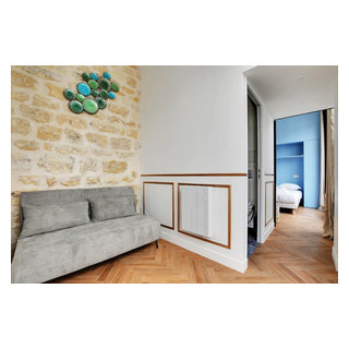 Paris - Rénovation contemporaine d'un immeuble historique ...