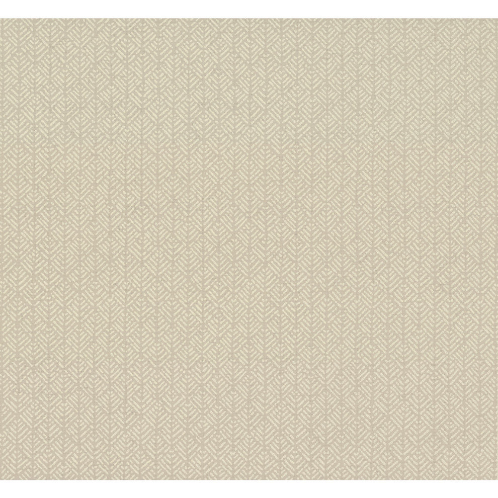 Tan Woven Texture Wallpaper - Transitional - Wallpaper - by York ...
