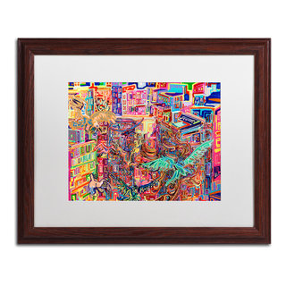 Josh Byer 'Friends' Art, 20"x 16" - Contemporary - Prints And Posters ...