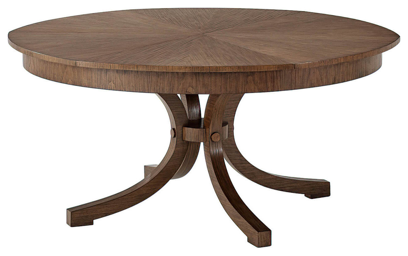 Modern Round Extension Dining Table - Dining Tables - by English ...