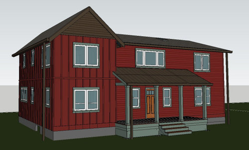 Exterior red house trim colors | Houzz Forum