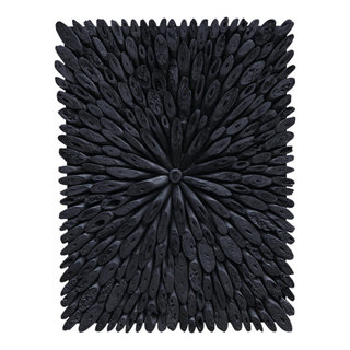 Uttermost Bahama Black Wood Wall Decor - Beach Style - Wall Accents ...