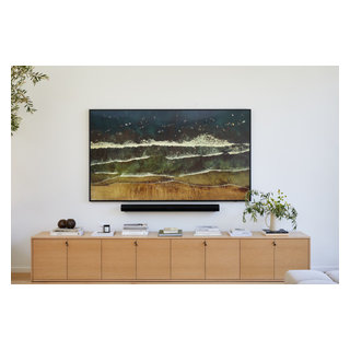 Australian Minimalist Ground-Up - Modern - Living Room - San Francisco ...