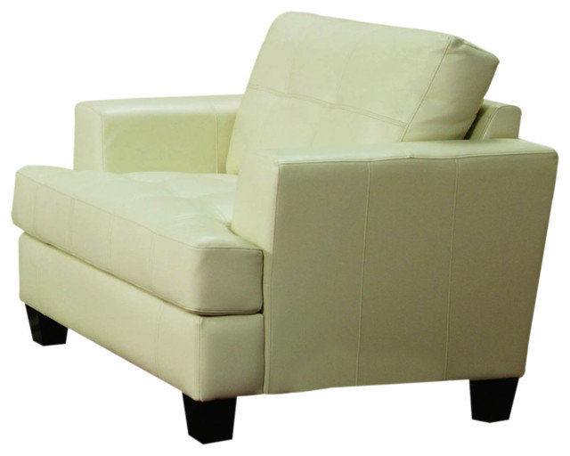Samuel Chair, White - Contemporary - Armchairs And Accent Chairs - by ...