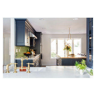 Navy Kitchen Cabinets Avon, Connecticut - Kitchen - Other - by Kountry ...