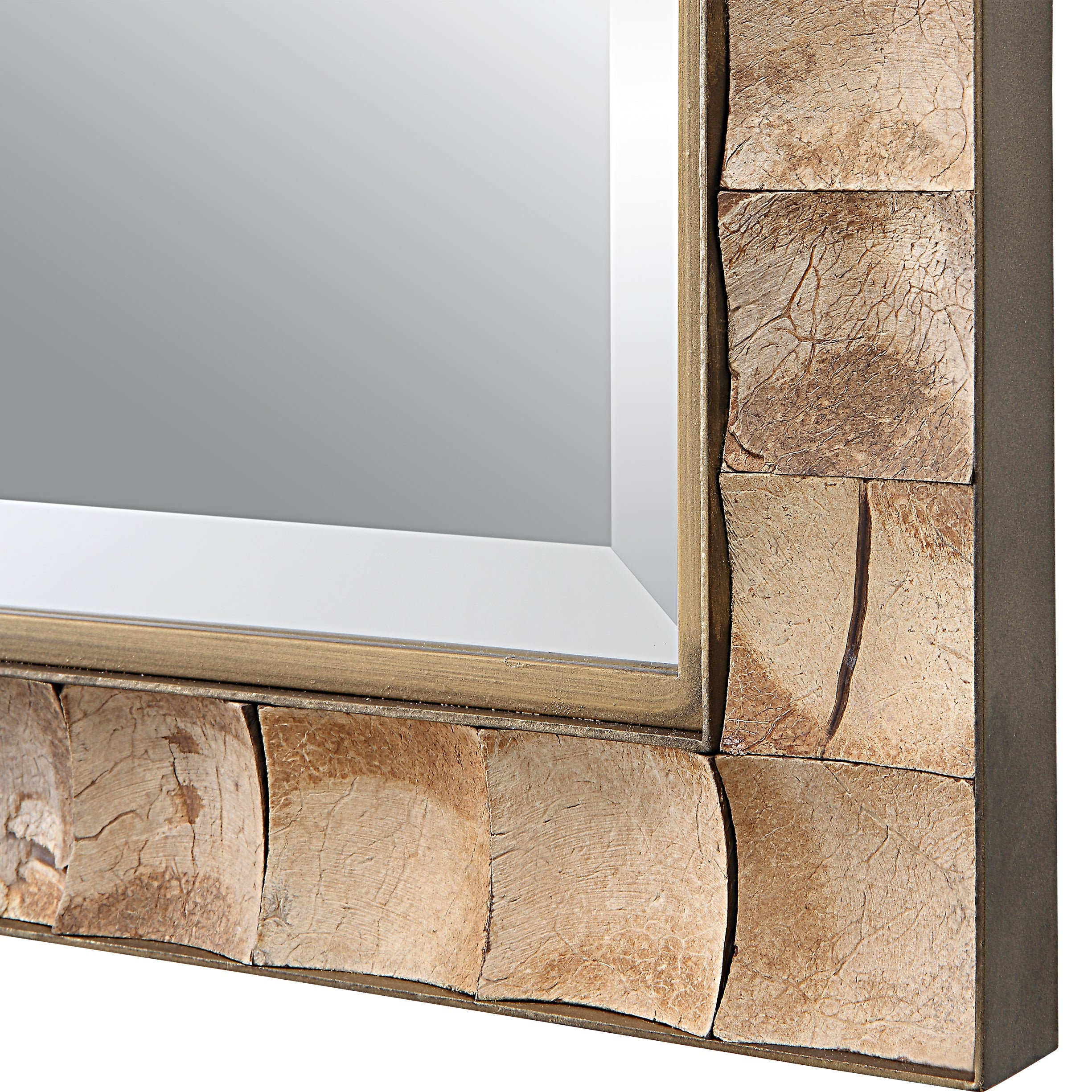Uttermost Cocos Coconut Shell Mirror - Beach Style - Wall Mirrors - by ...