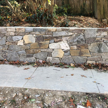 Dry Stacked Retaining Wall - Photos & Ideas | Houzz