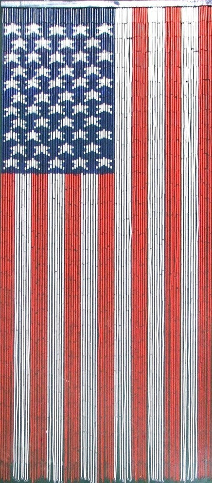 American Flag Curtain - Traditional - Curtains - by Beyond Stores | Houzz